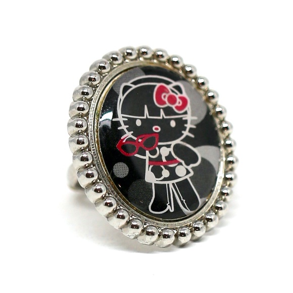 Hello Kitty | Jewelry | Hello Kitty Sanrio Ring Adjustable | Poshmark